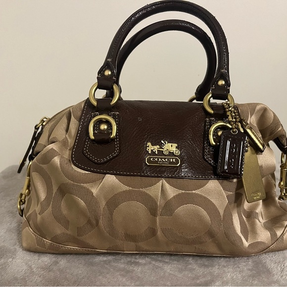 Coach | Bags | Authentic Original Coach Pattern Purse | Poshmark